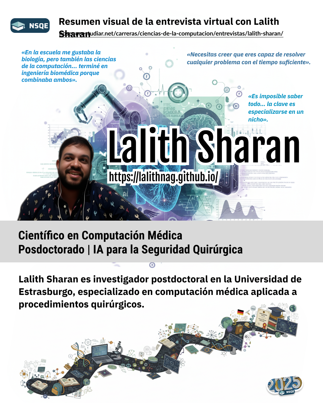Lalith Sharan | No se que estudiar